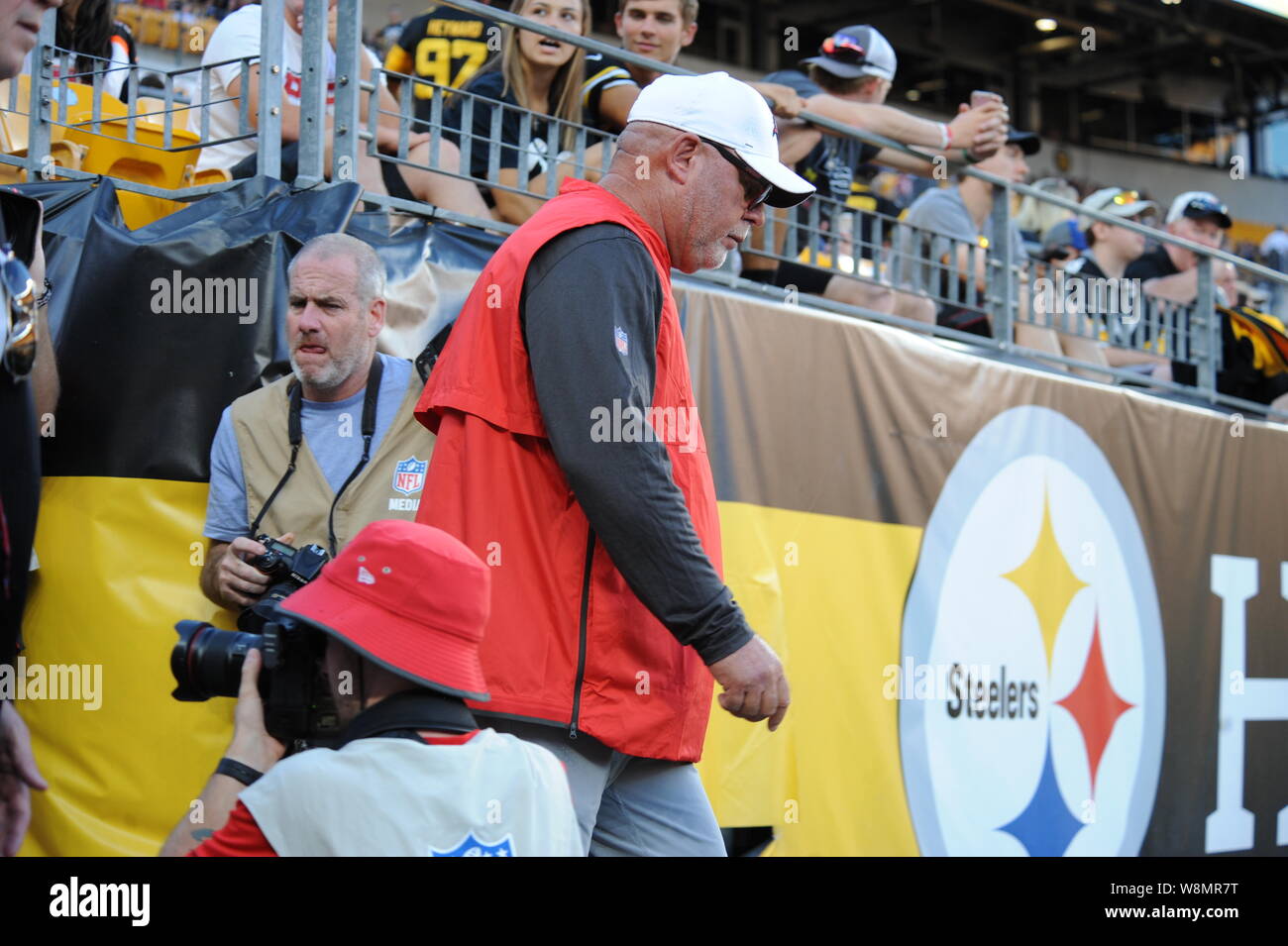 Pittsburgh, USA. 09th Aug, 2019. August 9th, 2019: Head Coach Bruce ...