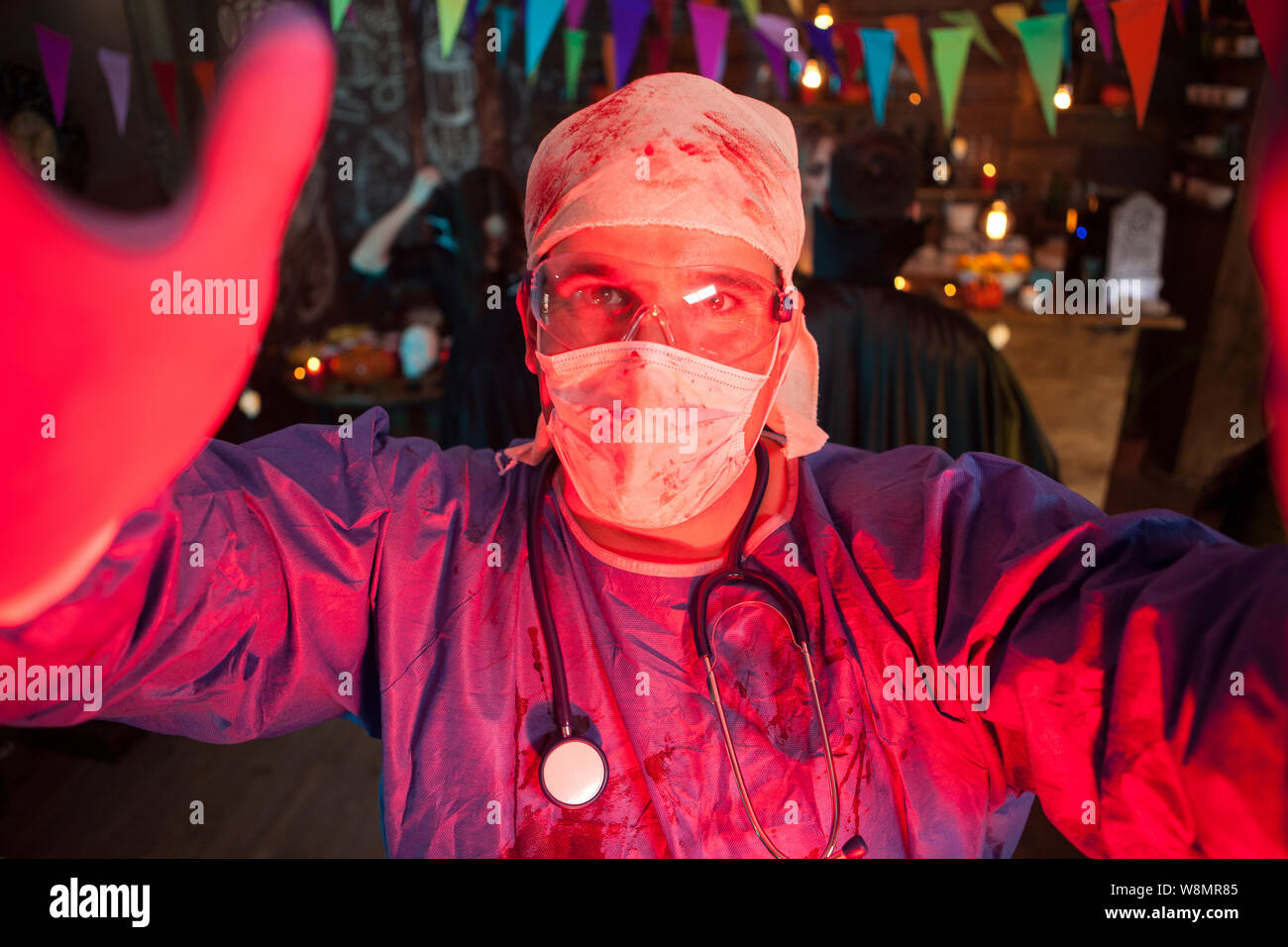 Scary doctor hi-res stock photography and images - Alamy