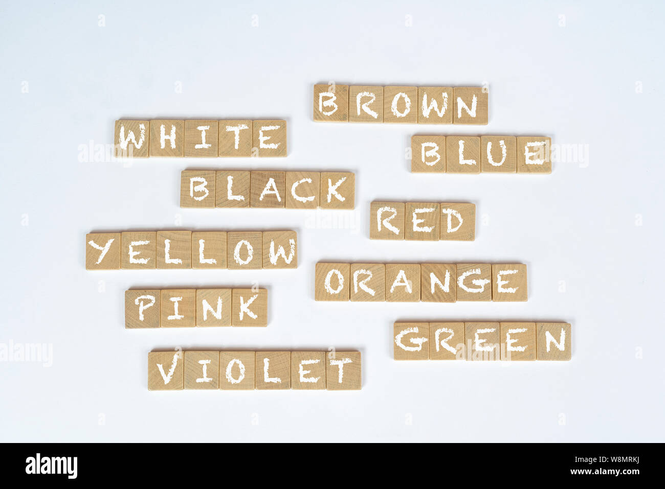 Names of colors hi-res stock photography and images - Alamy