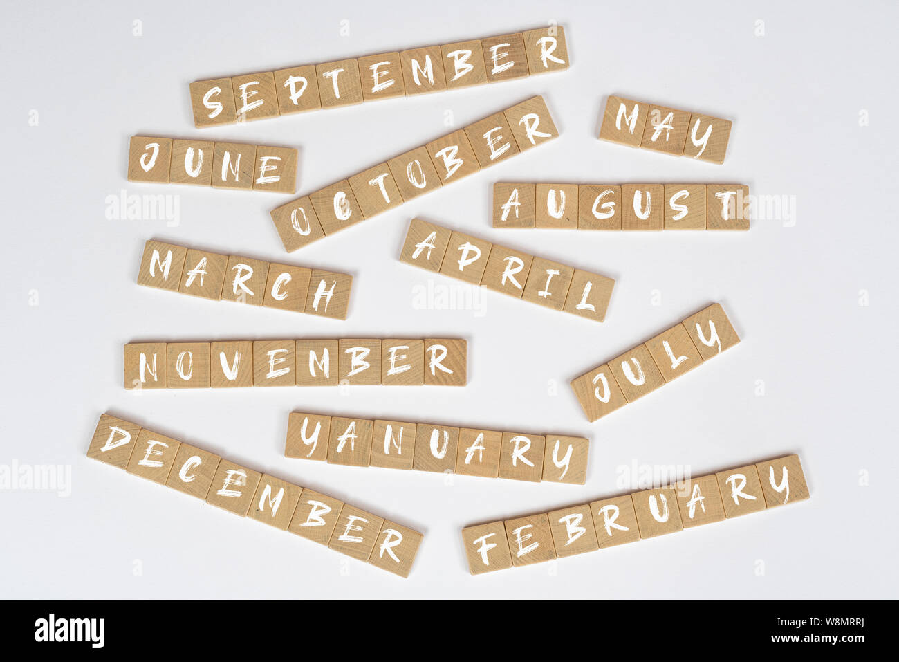 Months of the year hi-res stock photography and images - Alamy