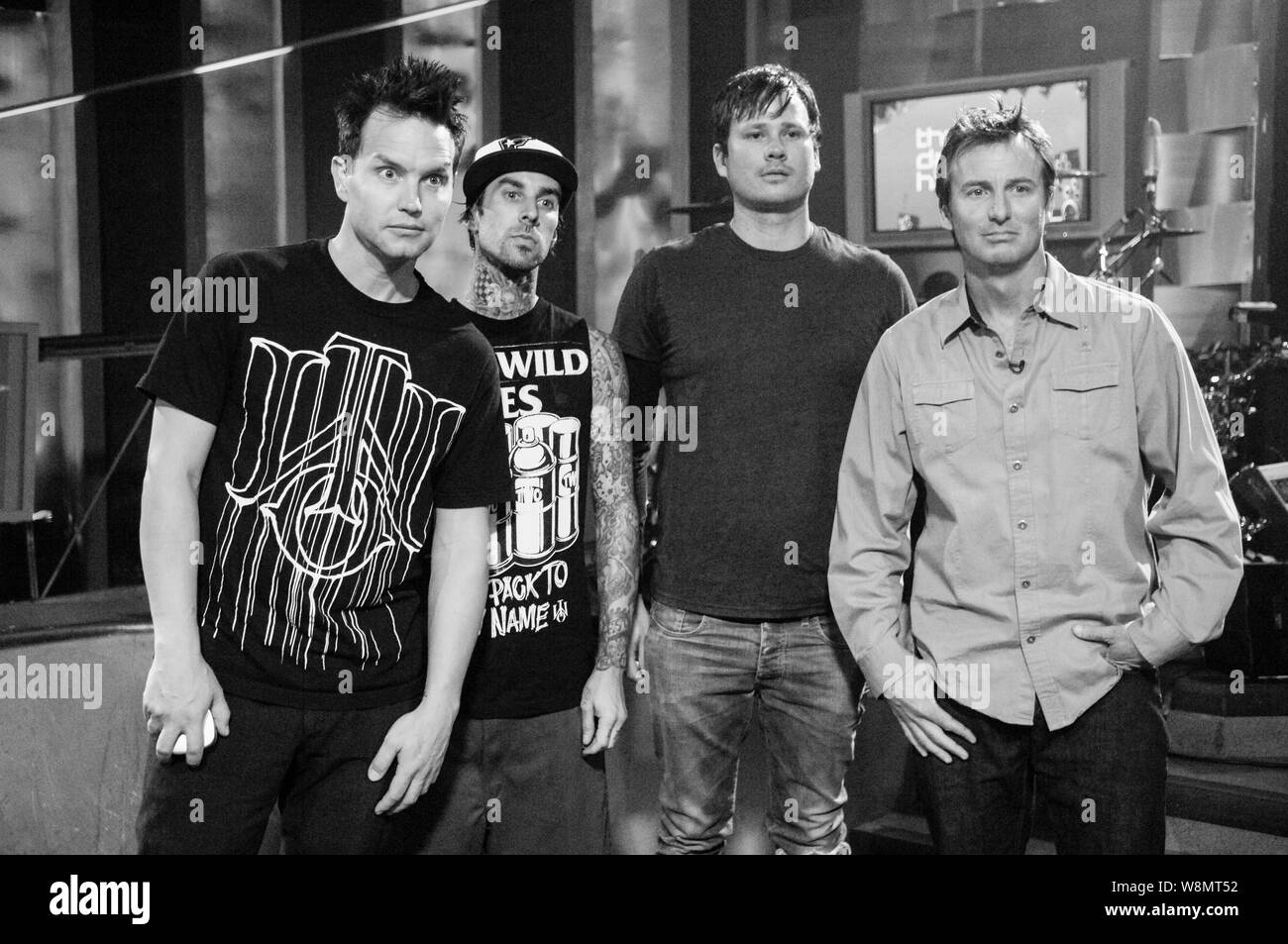 Blink 182 Black and White Stock Photos & Images - Alamy