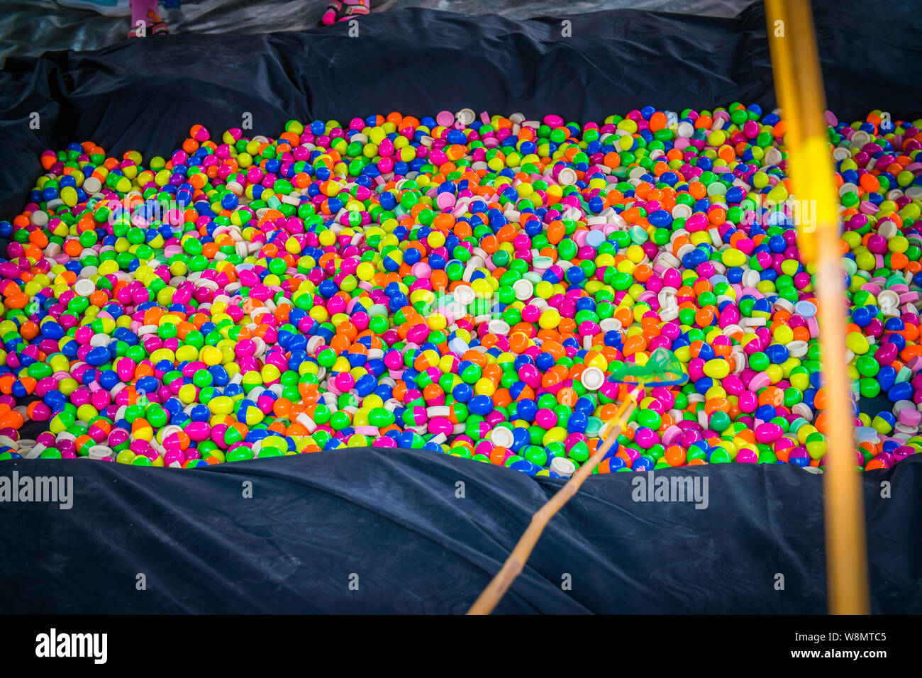 ball for gamble game in temple fair Stock Photo - Alamy