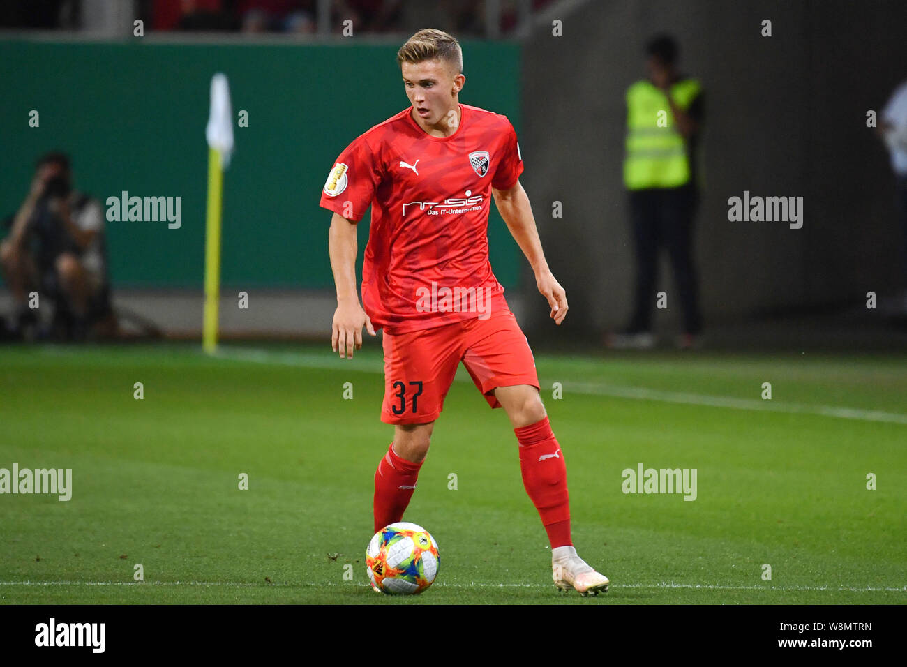 Ingolstadt, Deutschland. 09th Aug, 2019. Patrick SUSSEK (IN), Action ...