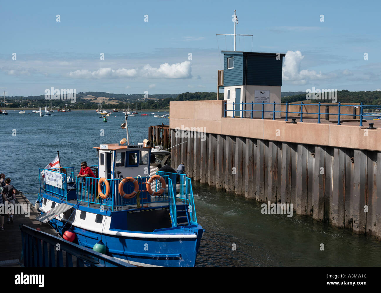 Stuart Line boat at Exmouth Marina Stock Photo - Alamy
