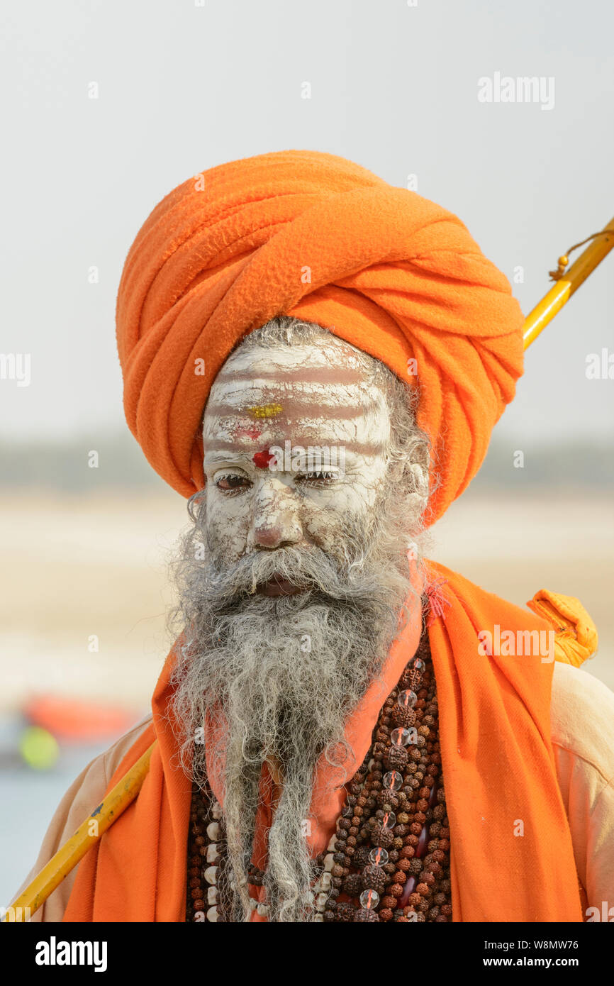 Indian holy man hi-res stock photography and images - Alamy