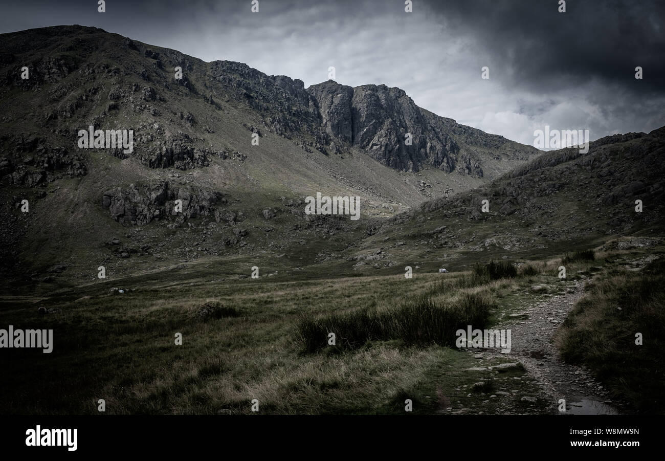Dow Crag, Coniston, English Lake District Stock Photo - Alamy
