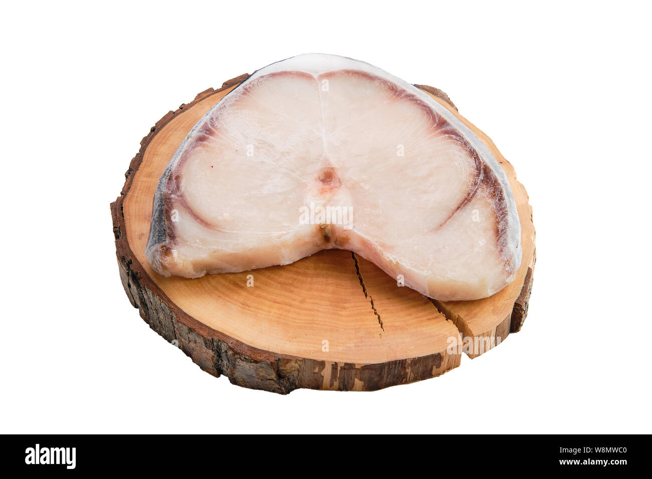 Shark blue on white Cut Out Stock Images & Pictures - Alamy