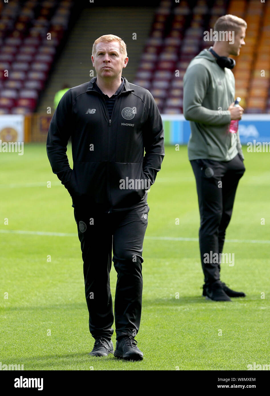 Celtic manager Neil Lennon before the Ladbrokes Scottish Premiership ...