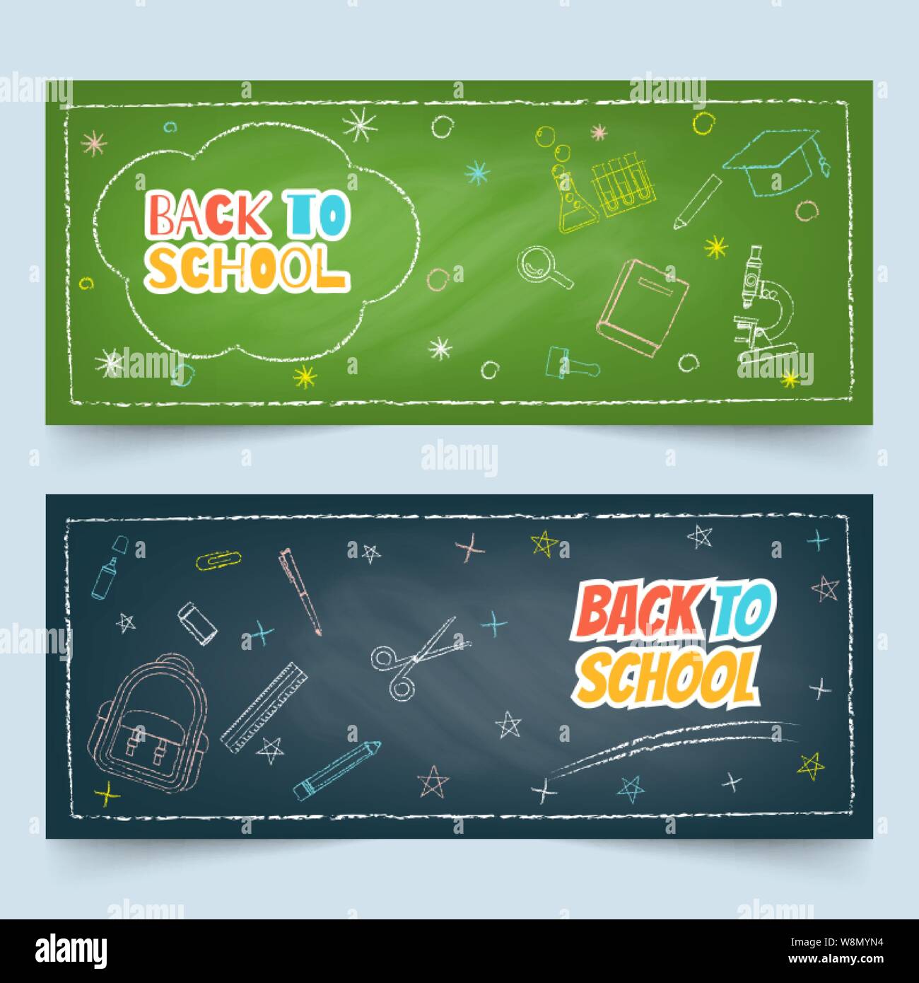 Children school classroom drawing Stock Vector Images - Alamy