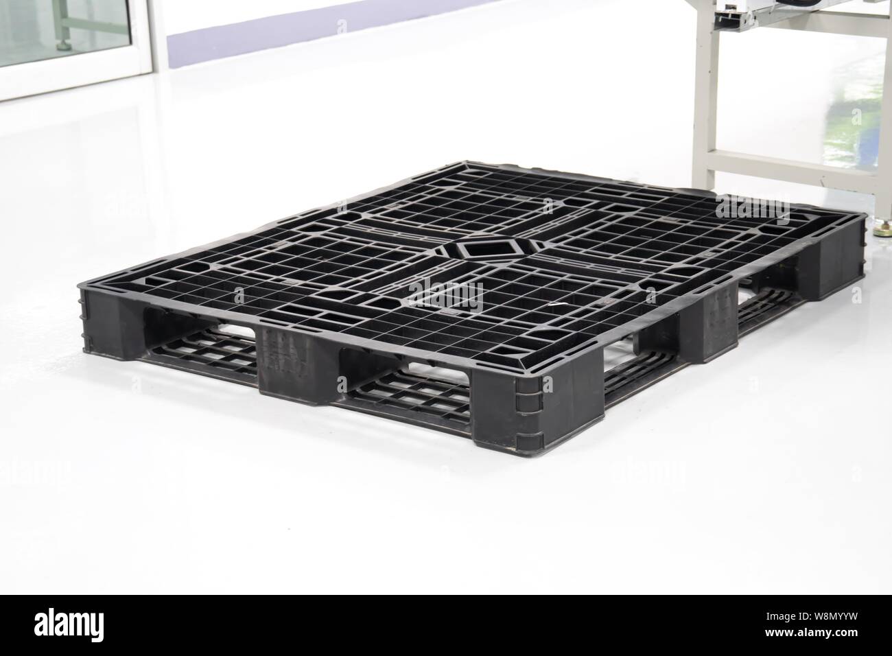 plastic pallet in the electronic factory Stock Photo - Alamy