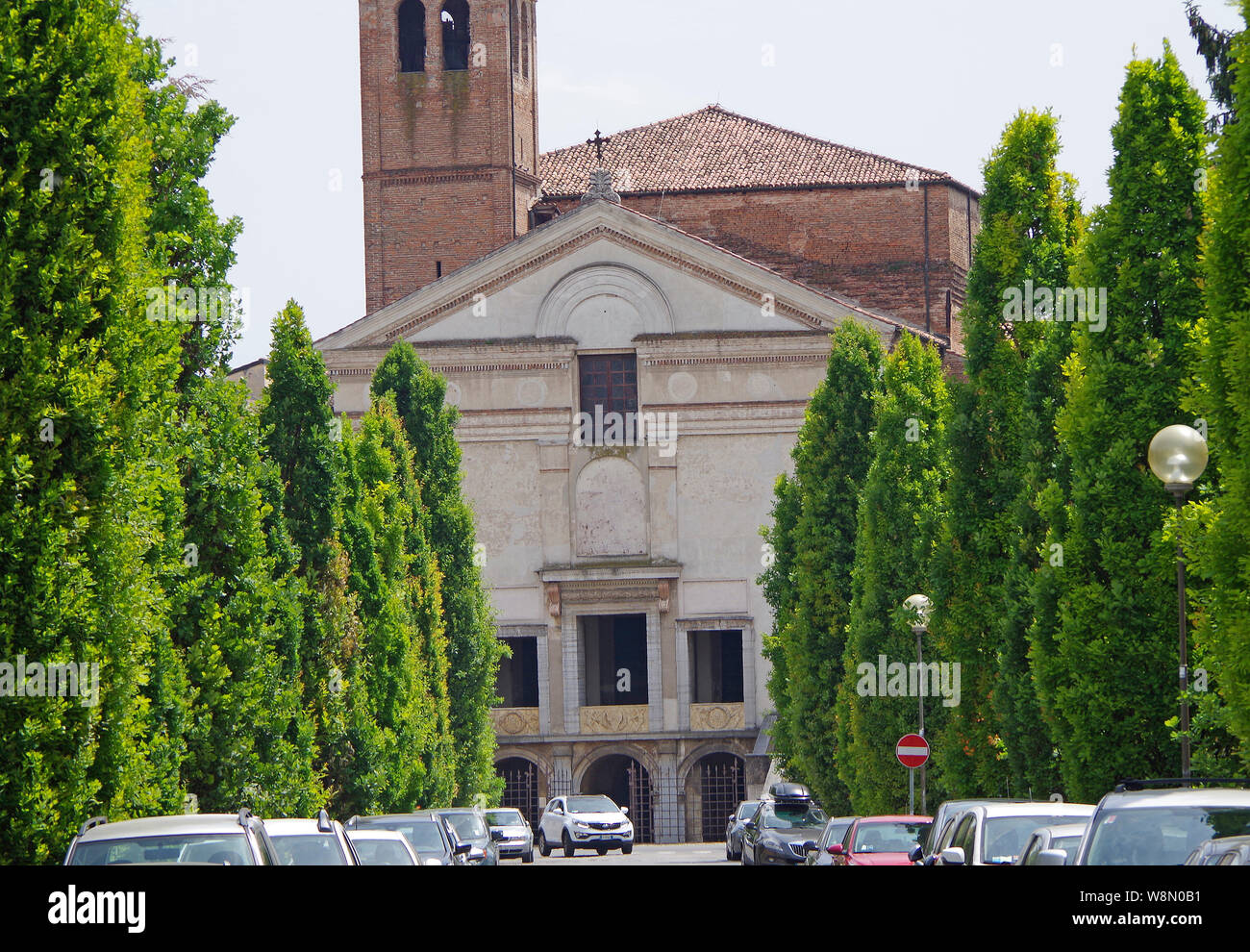 The church of San Sebastiano in Mantua, Italy, designed by the great ...