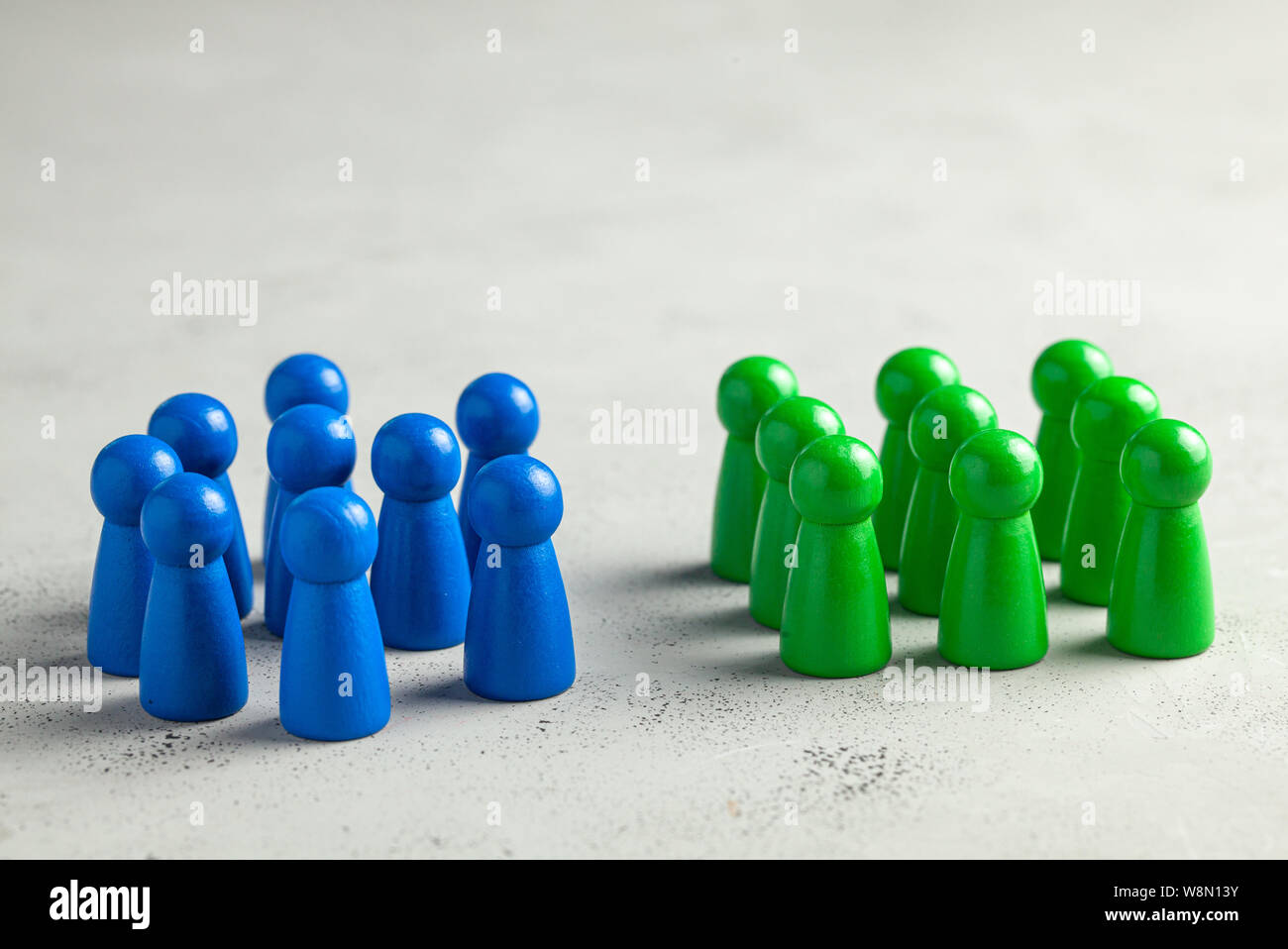 Planning two business teams hi-res stock photography and images - Alamy