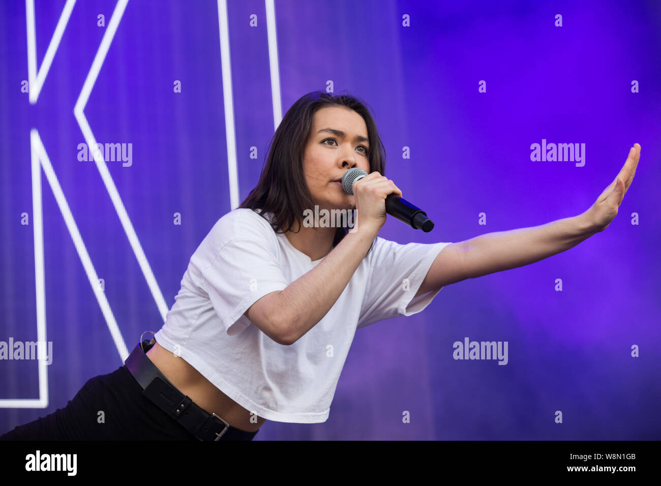 Oslo, Norway. 08th, August 2019. The American-Japanese singer ...