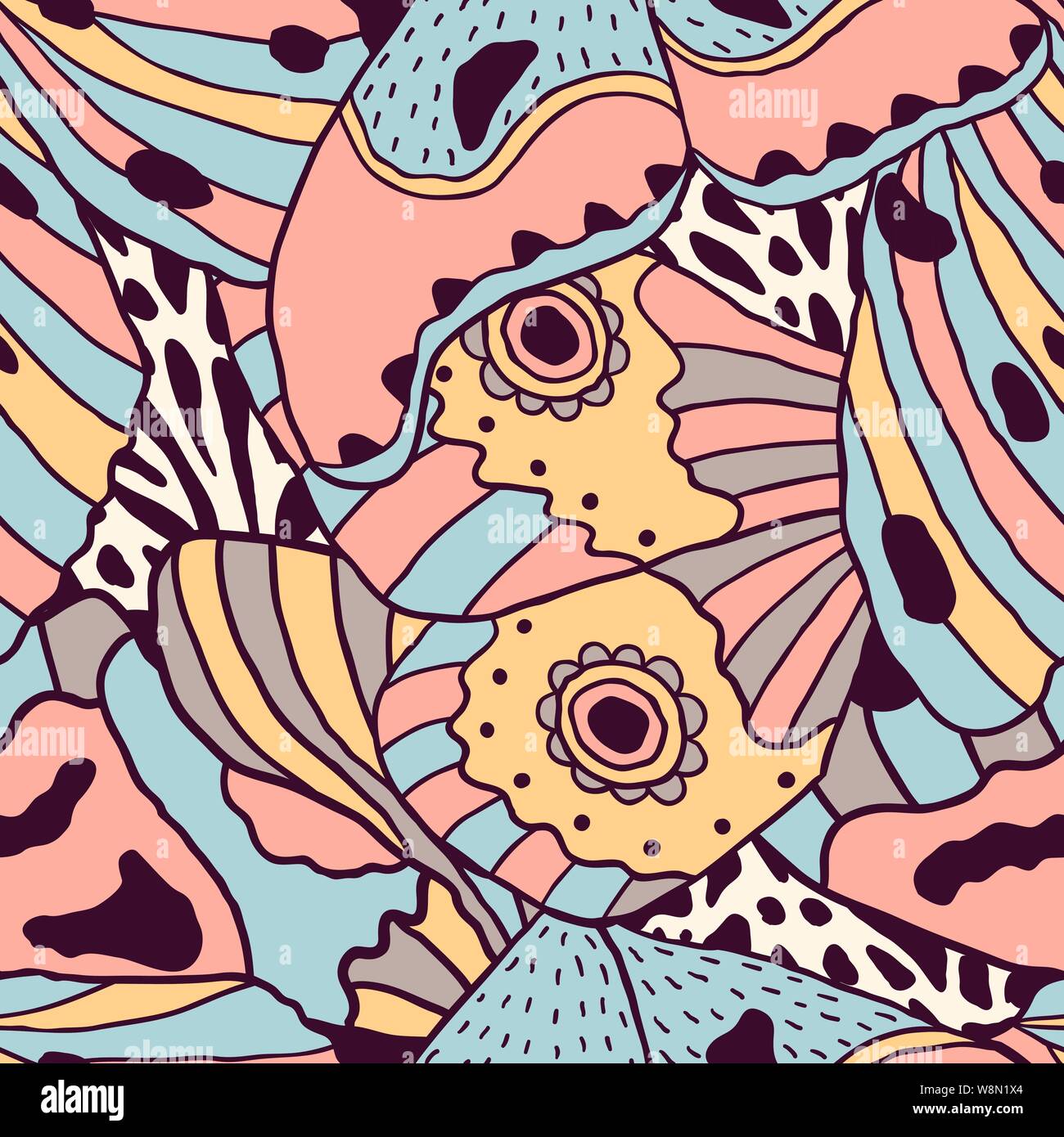 Butterfly pattern wallpaper hi-res stock photography and images - Alamy