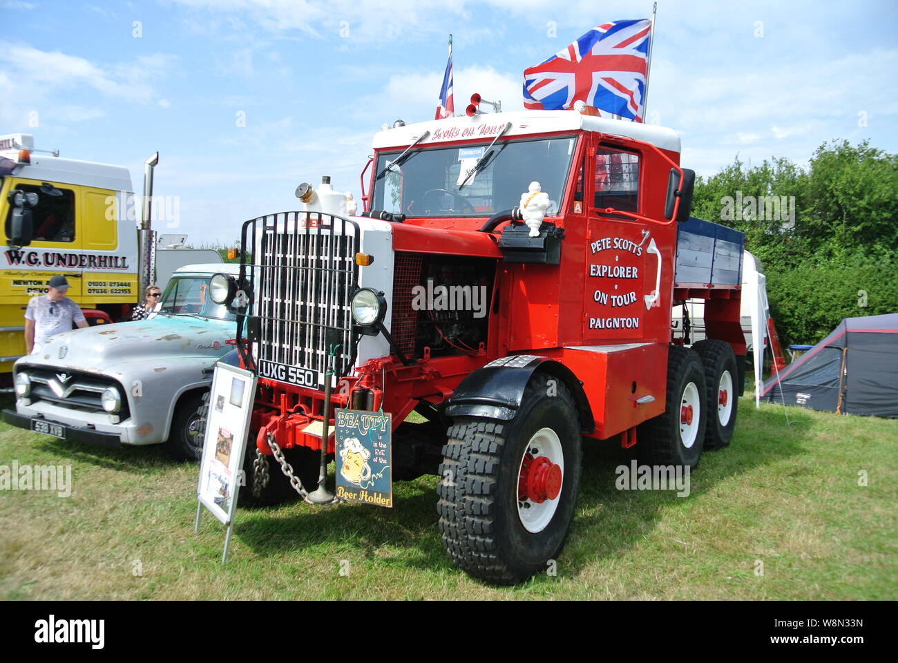 1952 scammell explorer heavy recovery hi-res stock photography and ...