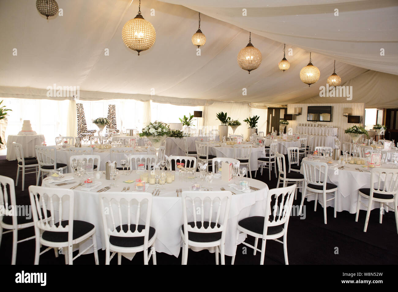 Reception accessories hi-res stock photography and images - Alamy