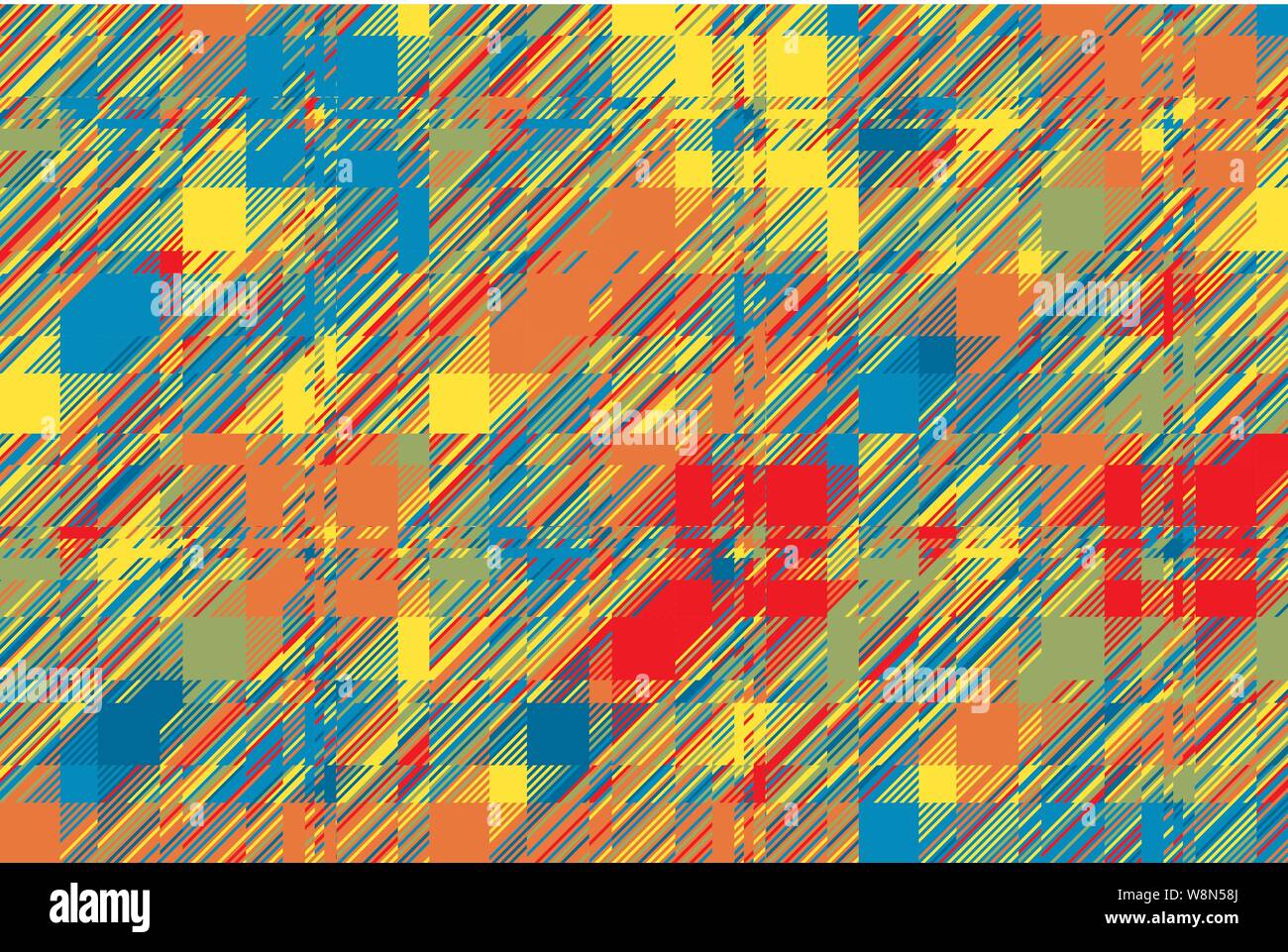 Modern glitch background. Color geometric abstract pattern vector ...