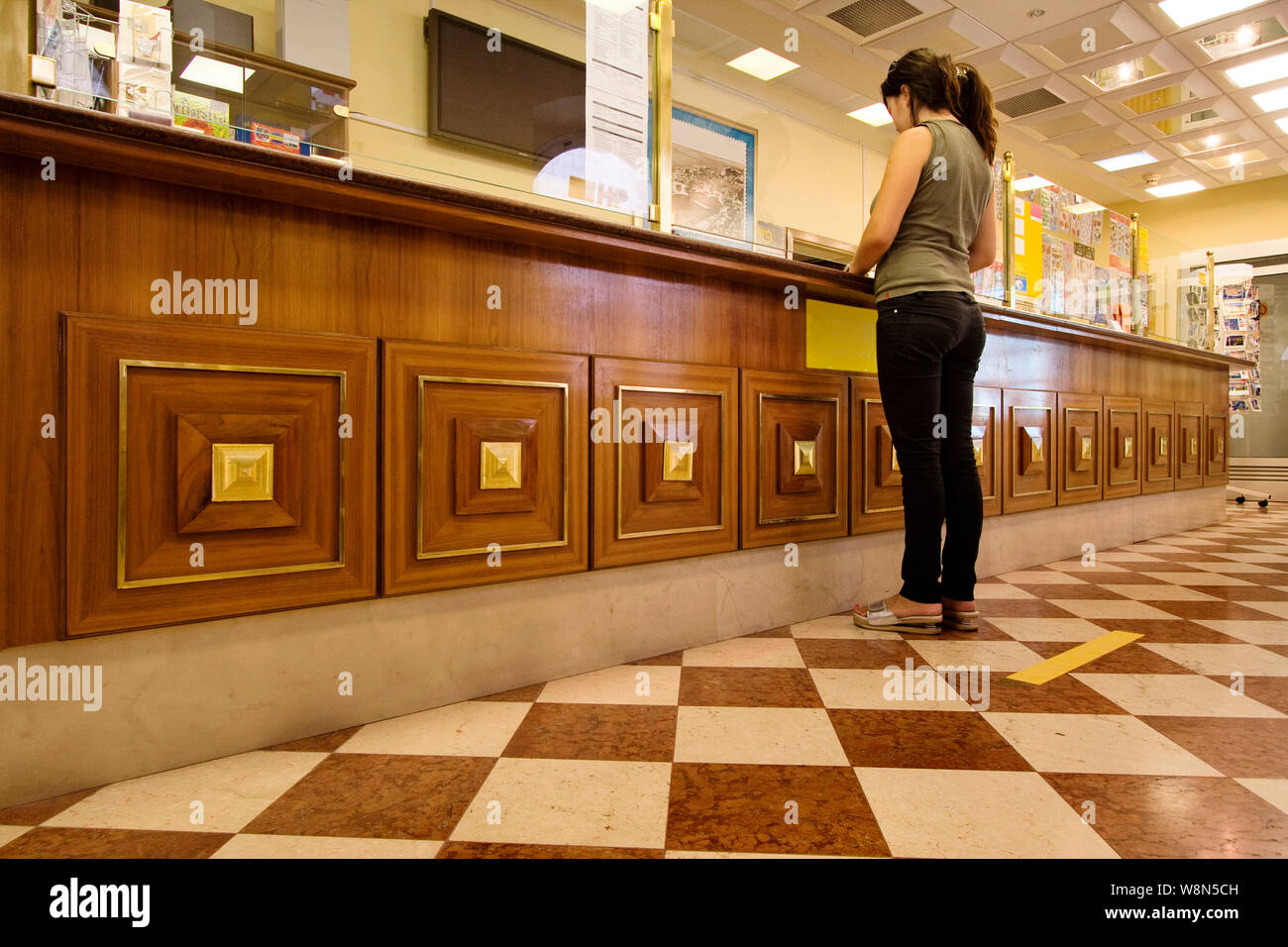 Post office customer window hi-res stock photography and images - Alamy