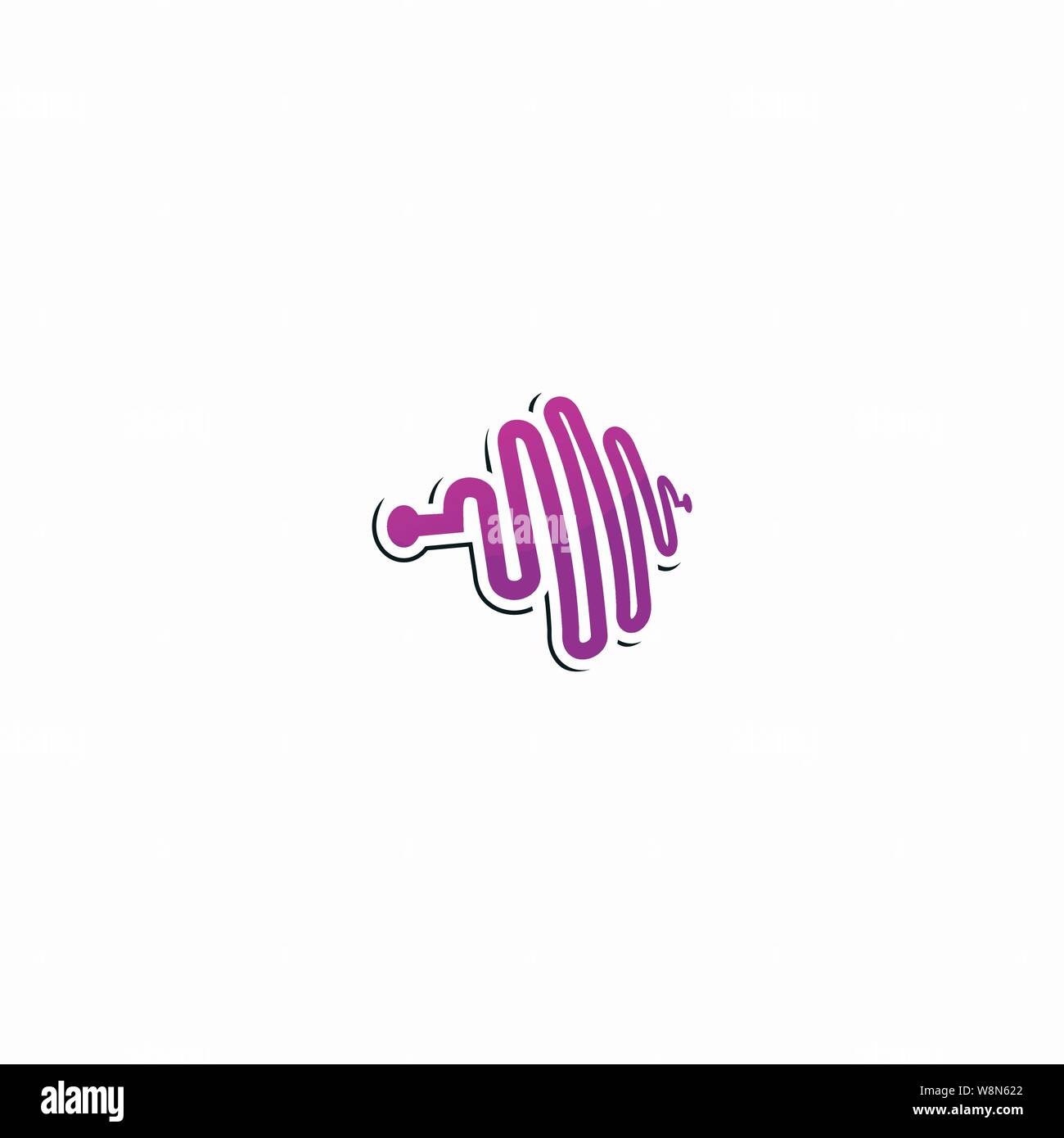 Ear Logo Template Stock Vector Image & Art - Alamy