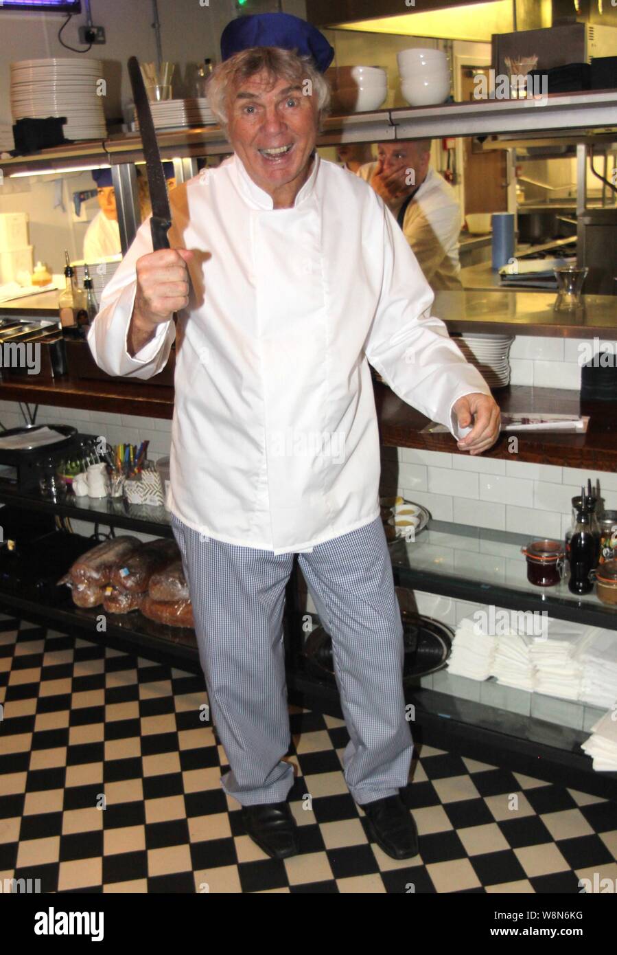 Stan Boardman at a charity cook off in Liverpool credit Ian Fairbrother ...