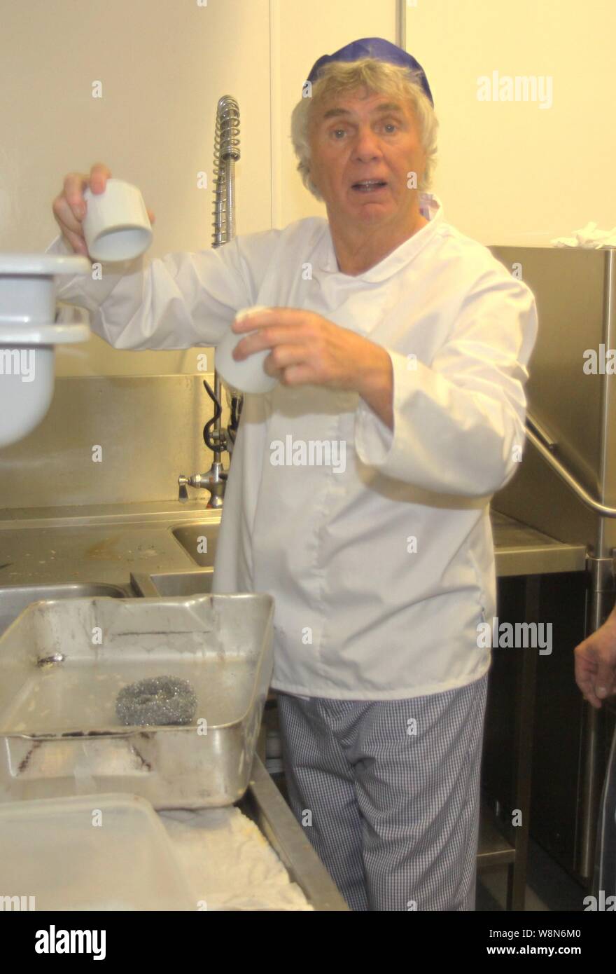 Stan Boardman at a charity cook off in Liverpool credit Ian Fairbrother ...