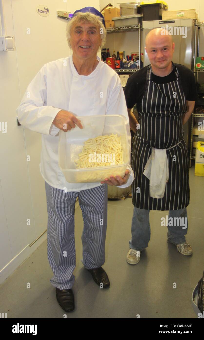 Stan Boardman at a charity cook off in Liverpool credit Ian Fairbrother ...