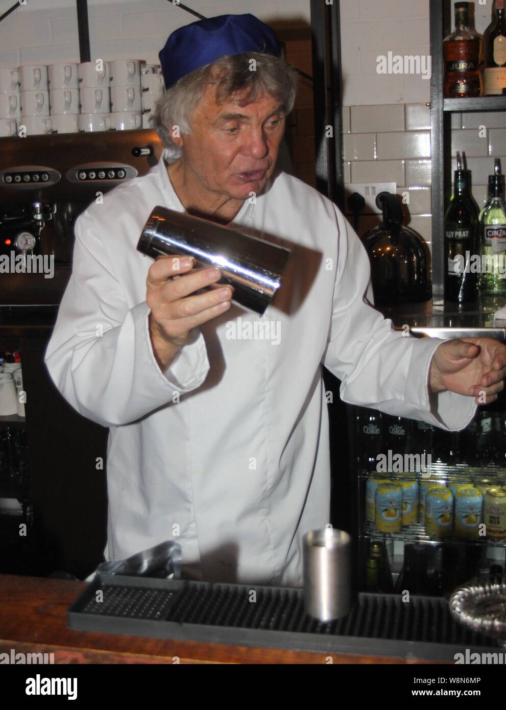 Stan Boardman at a charity cook off in Liverpool credit Ian Fairbrother ...