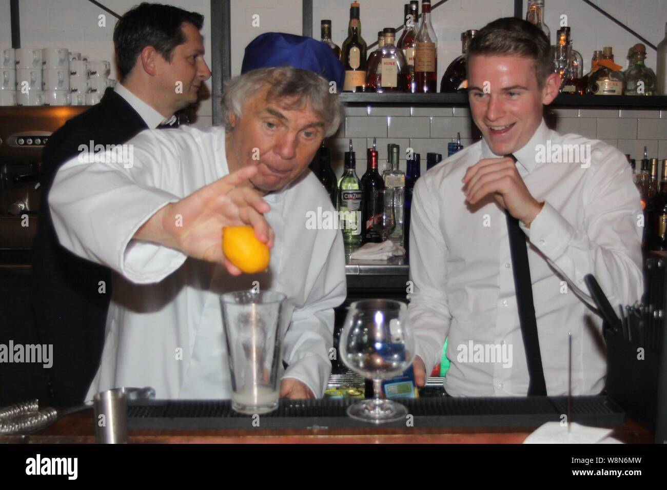 Stan Boardman at a charity cook off in Liverpool credit Ian Fairbrother ...