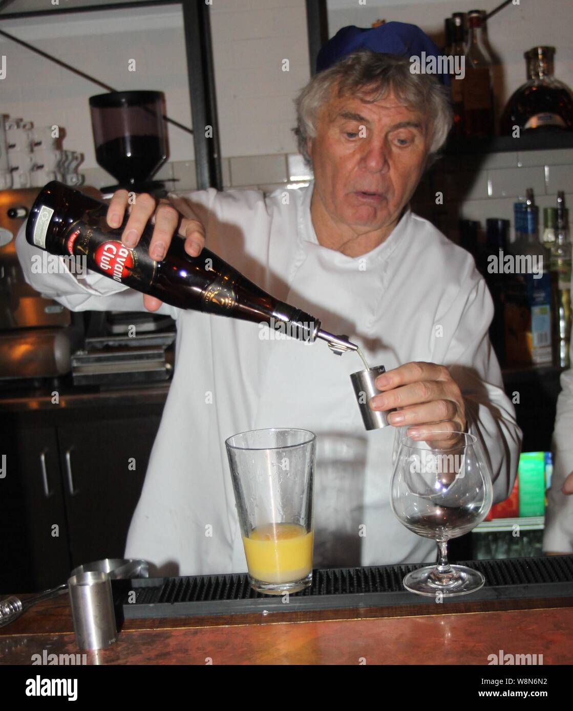 Stan Boardman at a charity cook off in Liverpool credit Ian Fairbrother ...