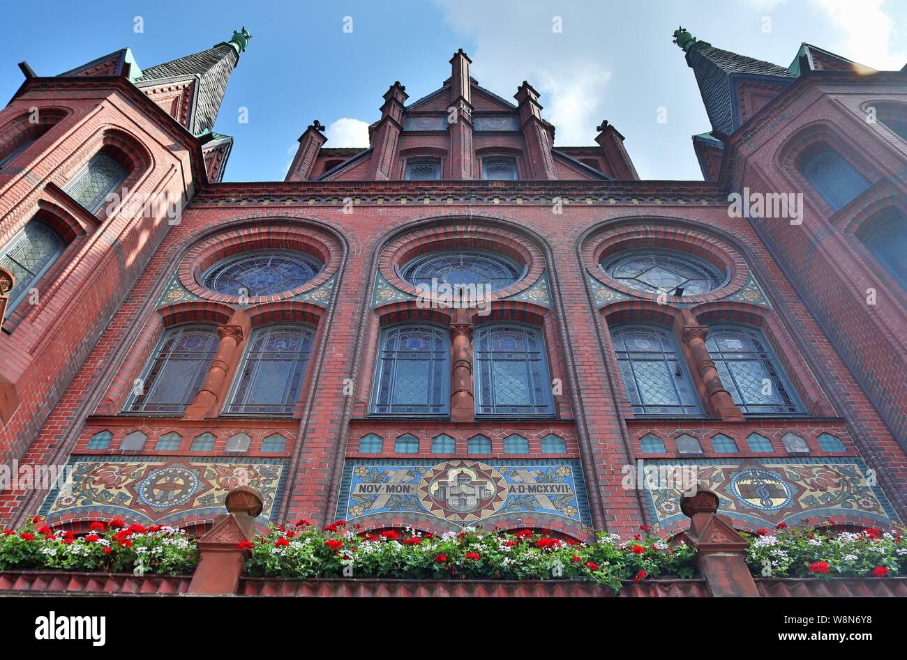 Neumünster town hall hi-res stock photography and images - Alamy