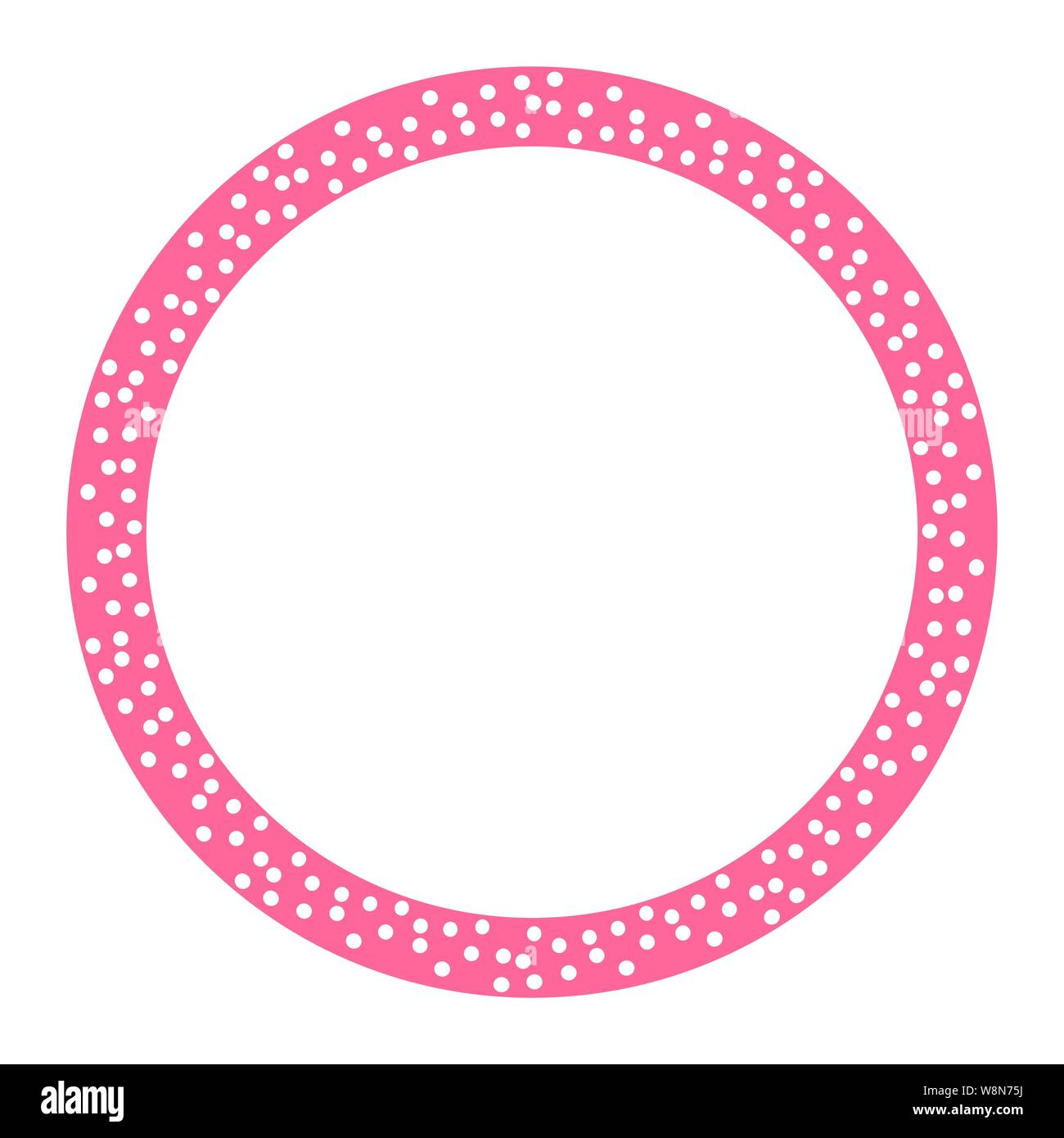 Colorful Circle Border