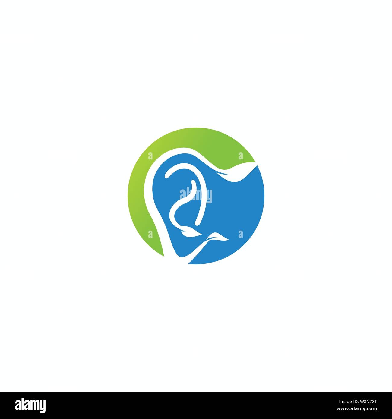 Ear Logo Template Stock Vector Image & Art - Alamy