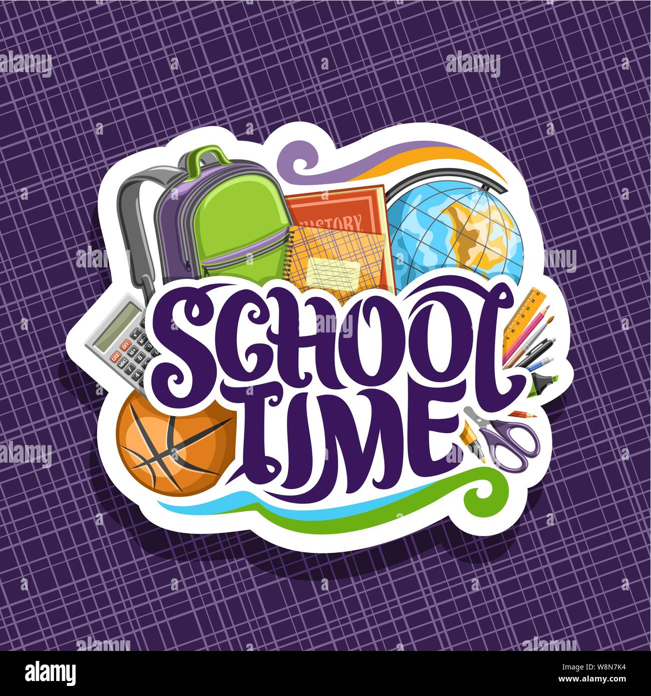 Science book school supplies hi-res stock photography and images - Alamy