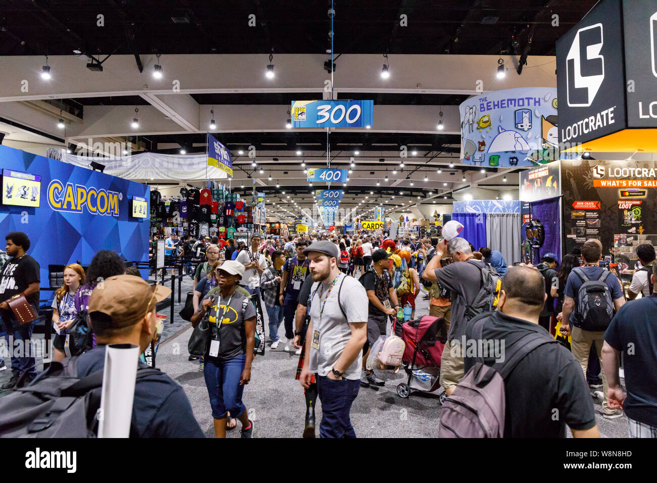 Crow at the exhibit hall during Comic Con 2019 Stock Photo - Alamy