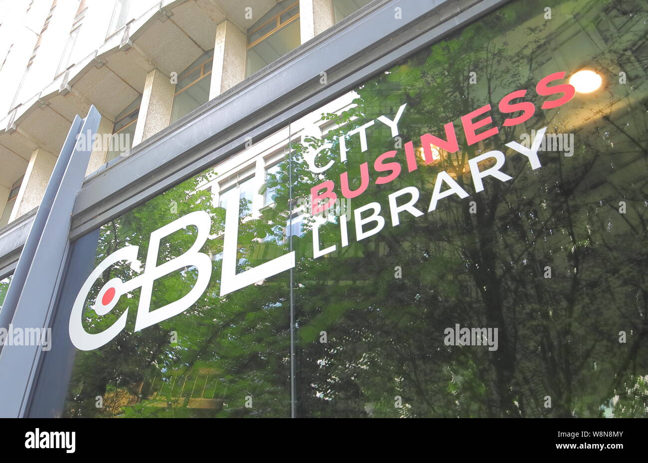 London City Business Library London UK Stock Photo - Alamy