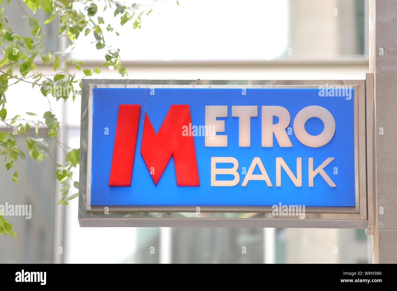 Metro bank UK office in London Stock Photo - Alamy