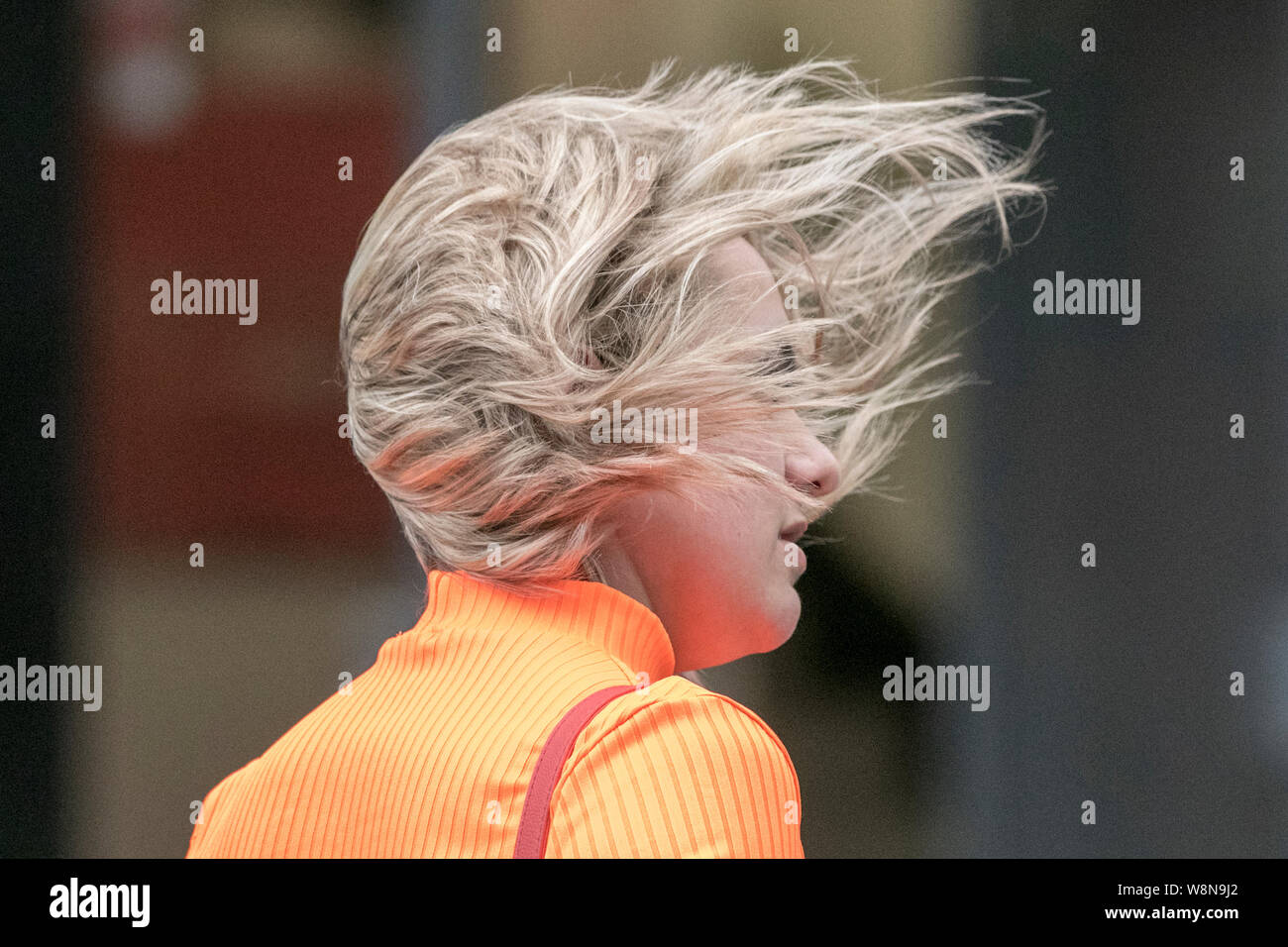 Wind Blown Face High Resolution Stock Photography and Images - Alamy