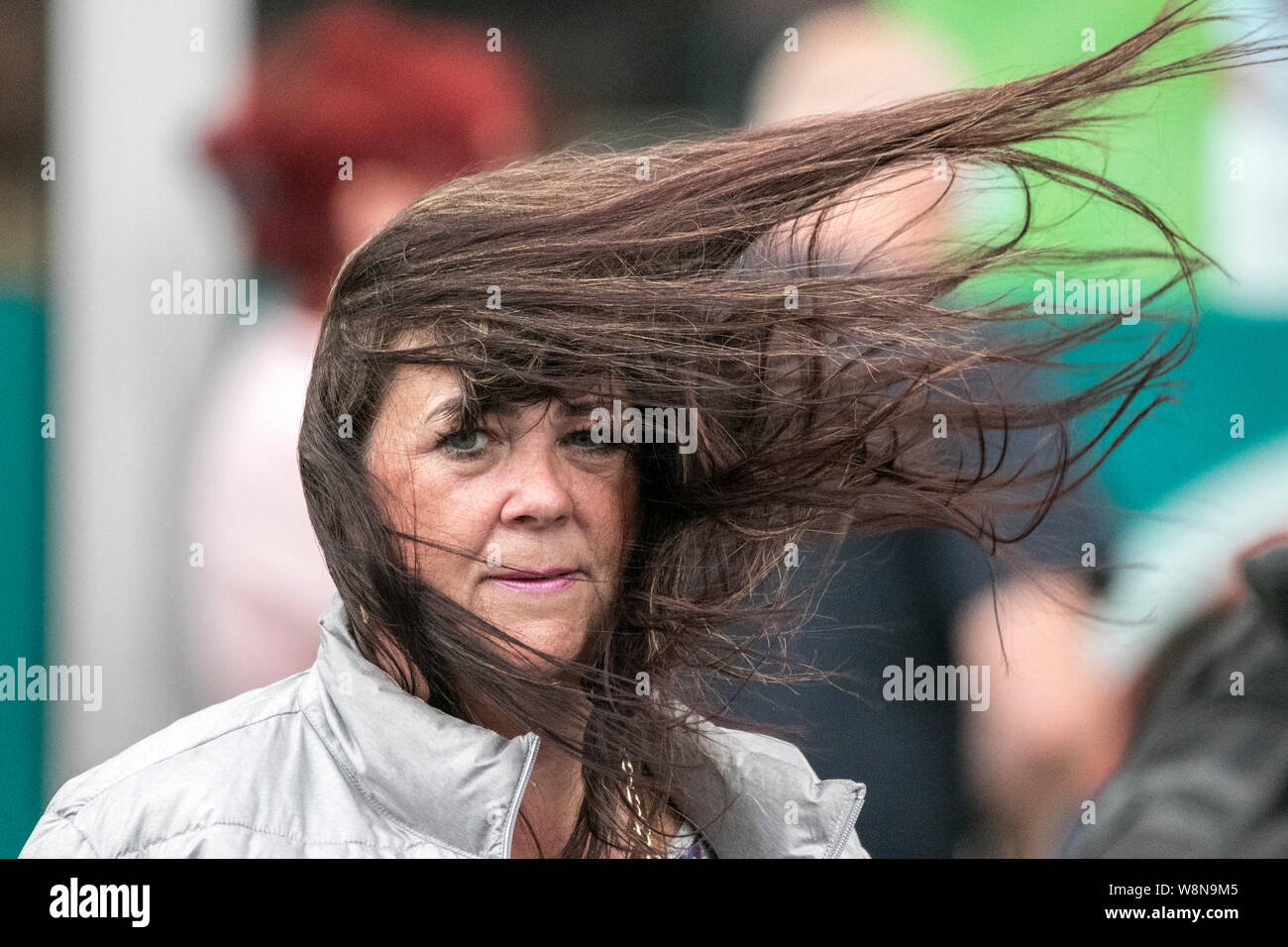 Windswept hair wind blown bad hair day windy weather storm stormy day ...