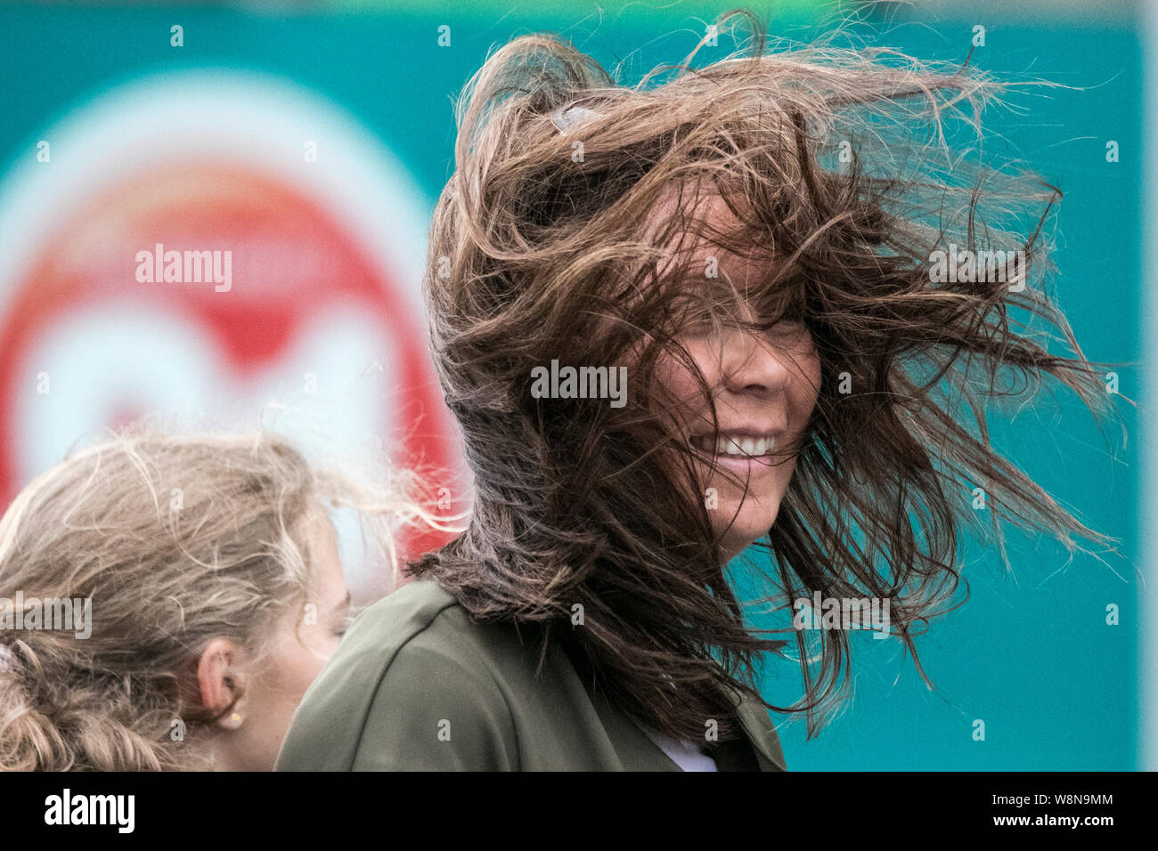 Windswept hair wind blown bad hair day windy weather storm stormy day ...