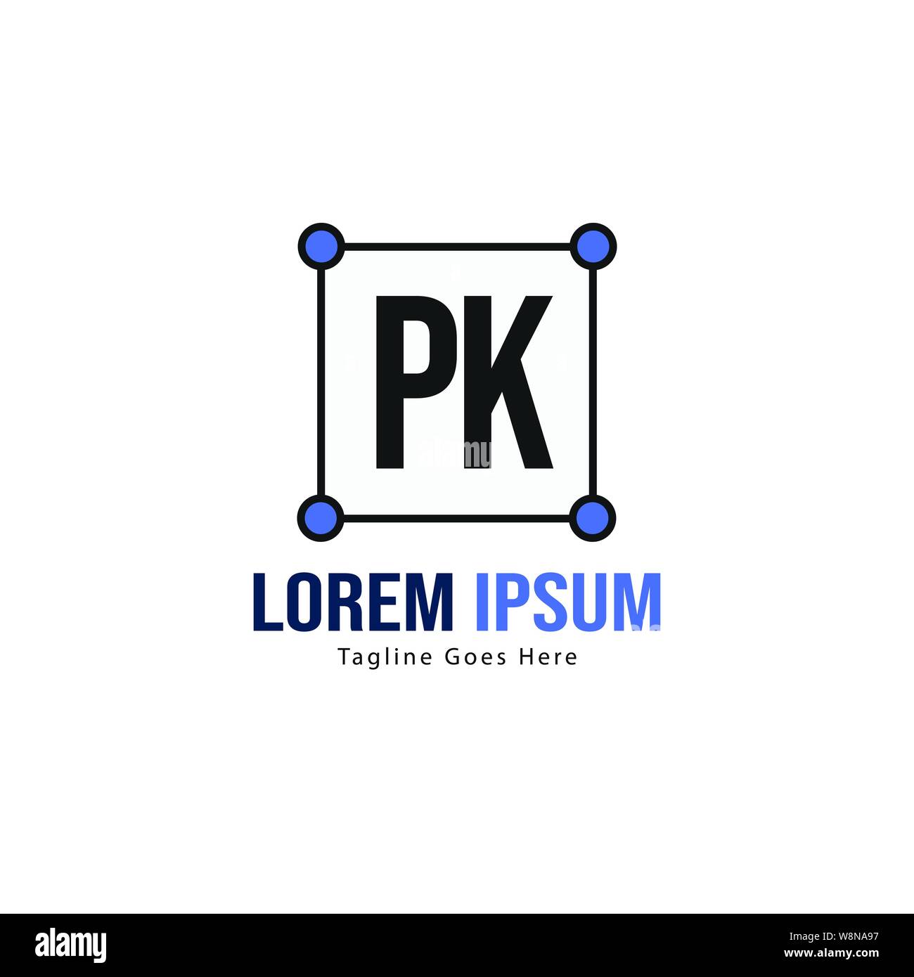 Pk logos Stock Vector Images - Alamy
