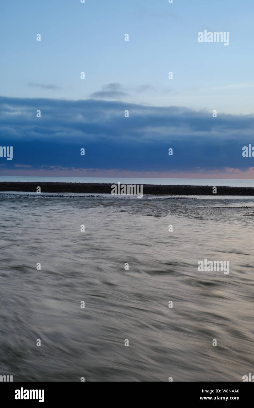 River estuary meets sea hi-res stock photography and images - Alamy