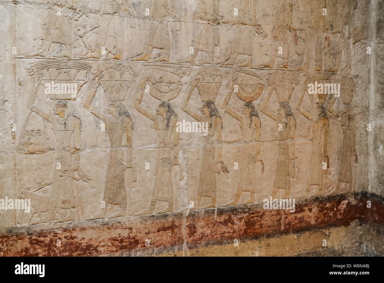 Scenes in Saqqara Necropolis, Cairo City, Egypt Stock Photo - Alamy