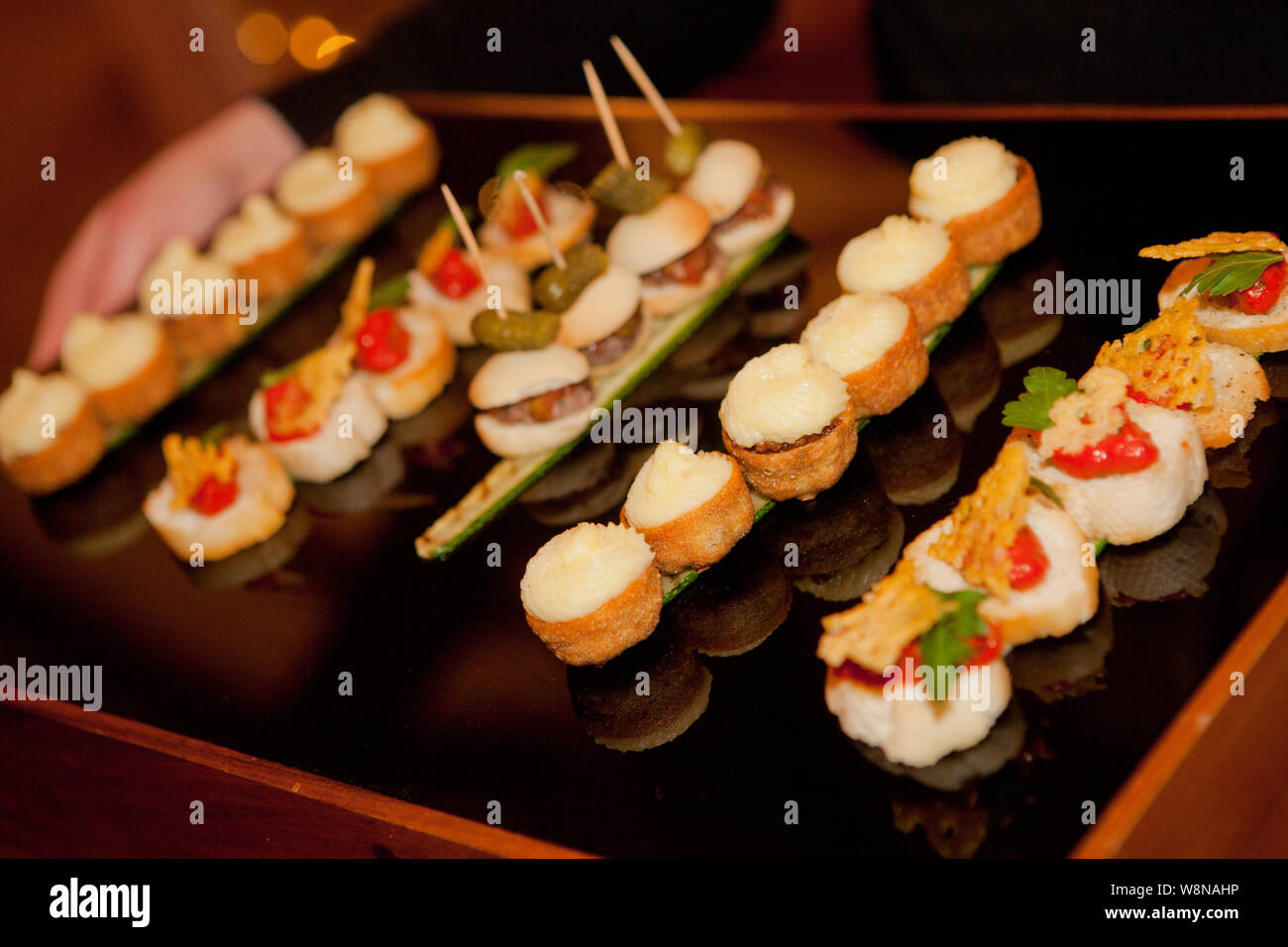 Pie bites hi-res stock photography and images - Alamy