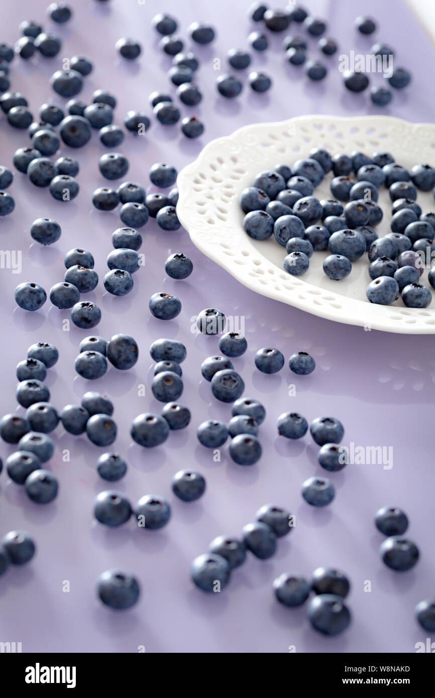 Seasonal fruits, foods, blueberry Stock Photo - Alamy