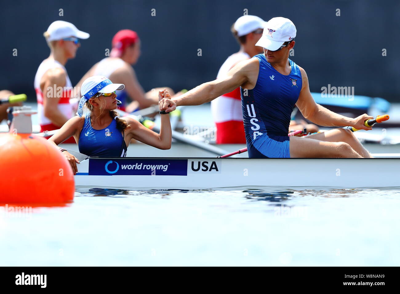 Mens coxed four hi-res stock photography and images - Alamy