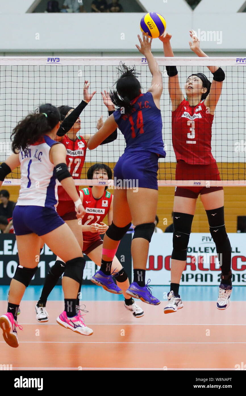 Fukaya Big Turtle, Saitama, Japan. 10th Aug, 2019. Nana Iwasaka (JPN ...