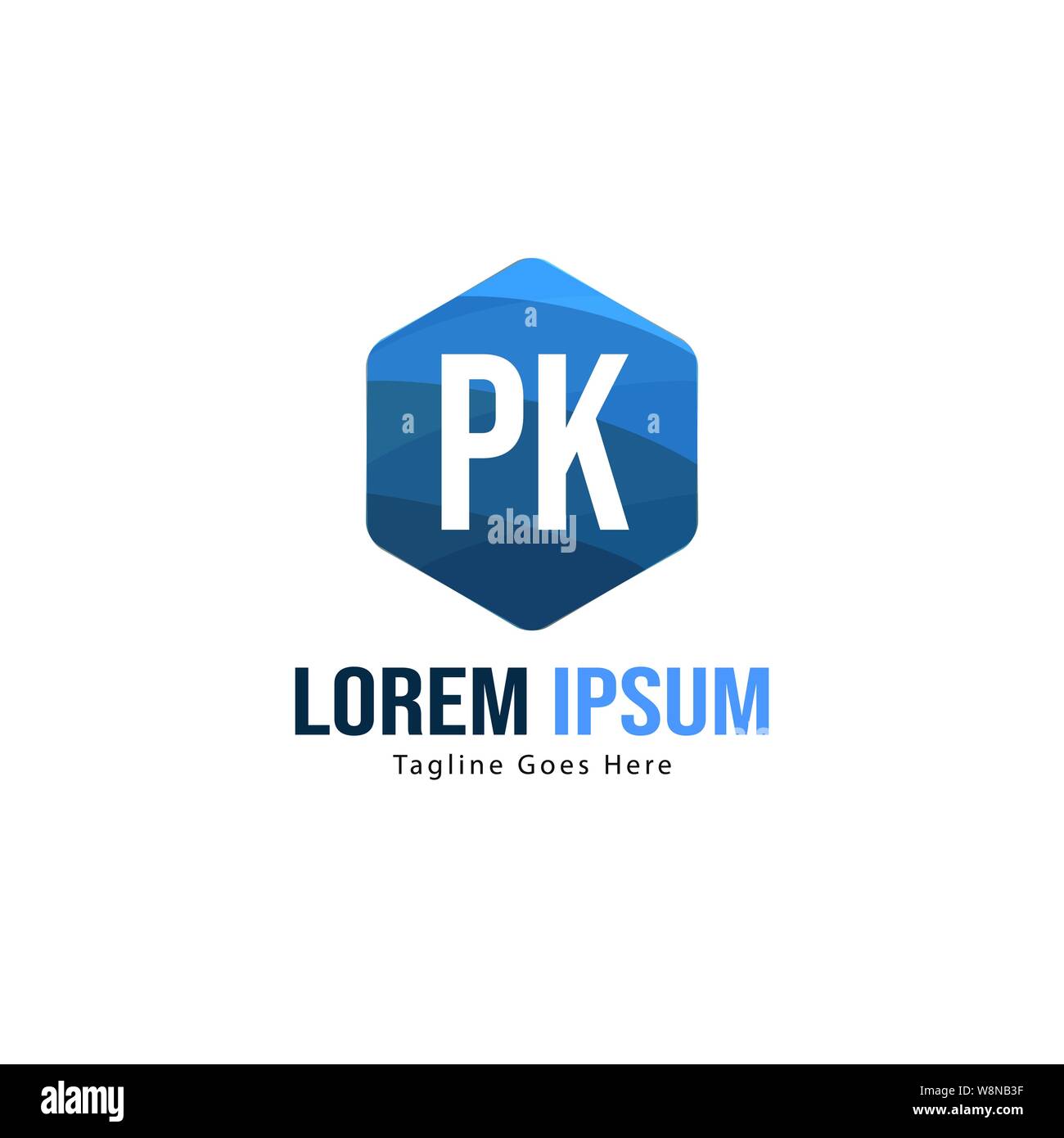 Letter pk logo hi-res stock photography and images - Alamy