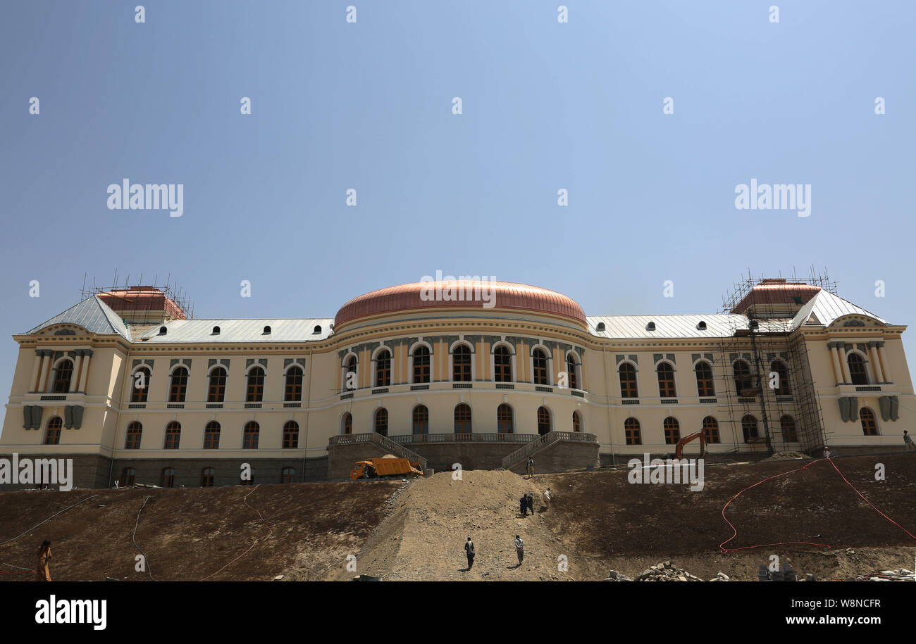 Kabul, Afghanistan. 8th Aug, 2019. Photo taken on Aug. 8, 2019 shows ...