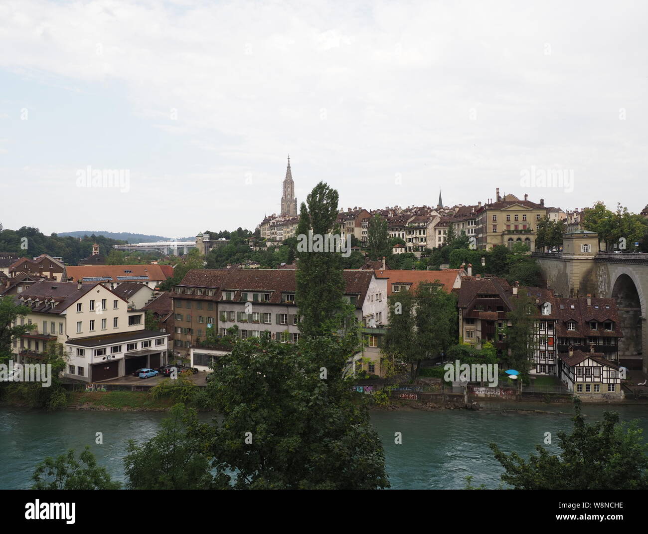 Landscapes of european Bern city in Switzerland Stock Photo - Alamy