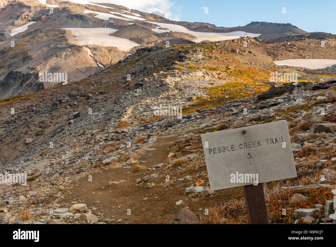 Mount rainier sign hi-res stock photography and images - Alamy